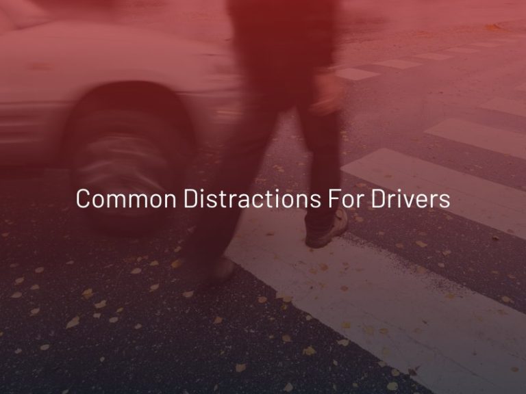 Distracted Driving Can Cause Pedestrian Accidents
