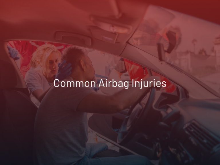 Common Types of Airbag Injuries After a Car Accident